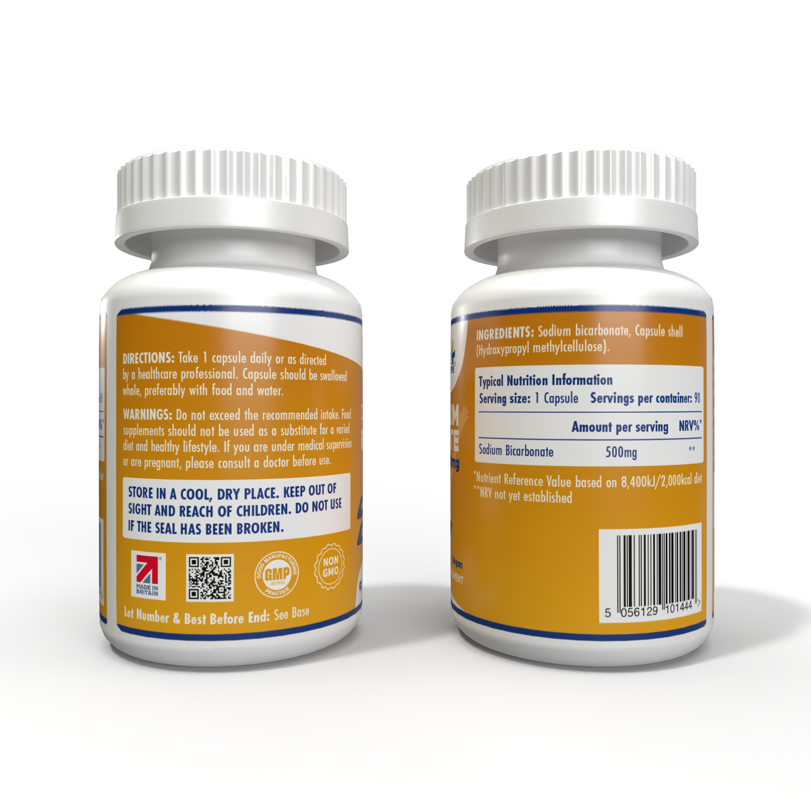 VitaThrive® Sodium Bicarbonate 500mg Capsules